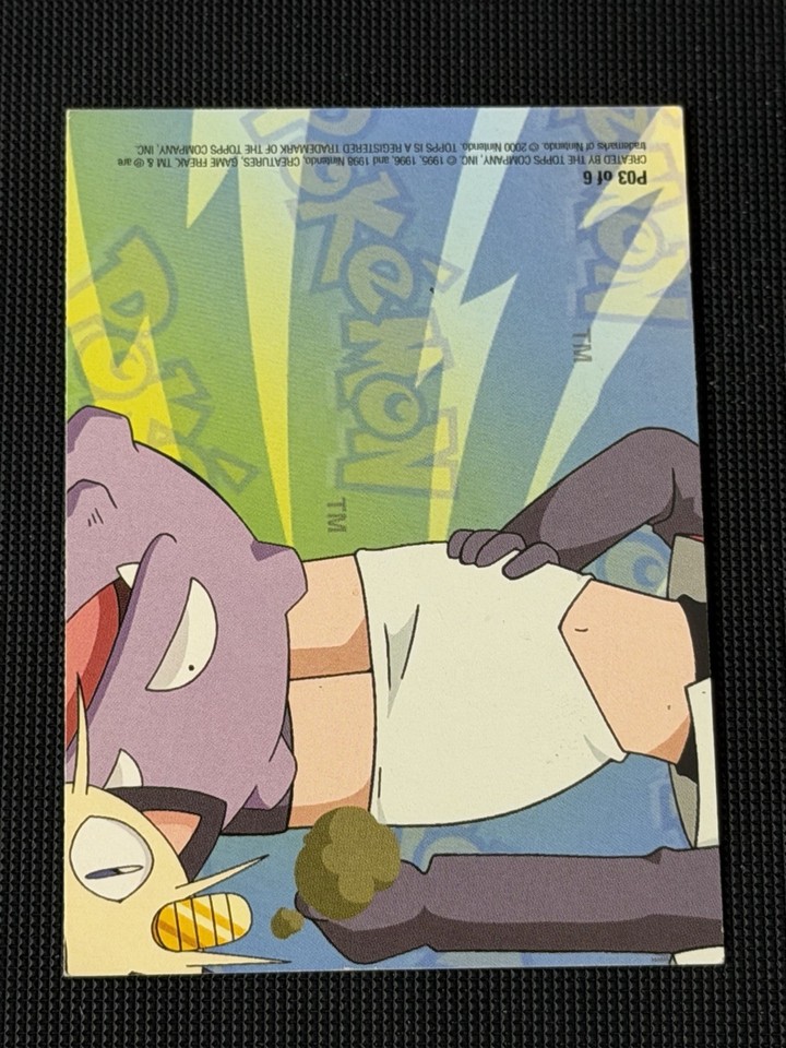 Pokemon Card 2000 TOPPS Series 3 TV Animation Puzzle Cards P03 of 6 | eBay