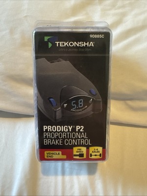 Tekonsha Prodigy P2 Electric Brake Controller Module Trailer Towing Kit 90885 | eBay