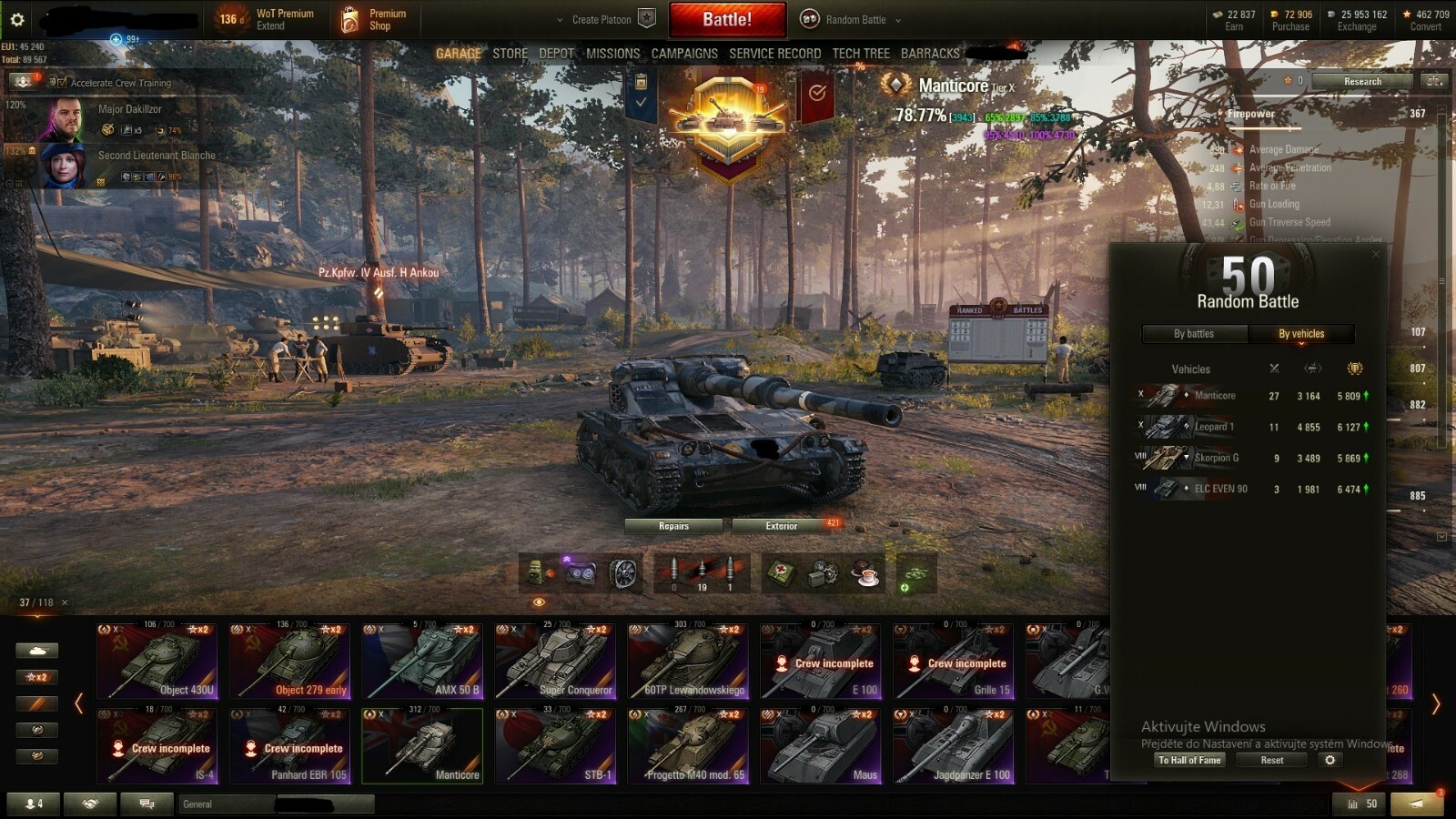 World Of Tanks (WOT) / WN8 Boost 3600+ | 50 Battles | EU/NA | eBay
