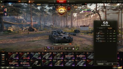 World Of Tanks (WOT) / WN8 Boost 3500+ | 50 Battles | EU/NA | eBay