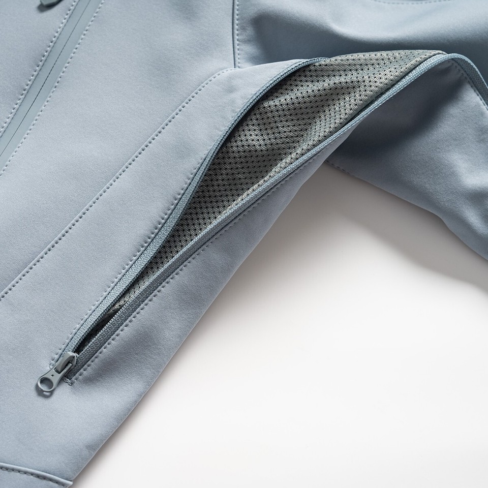 Unisex Softshell Tri-proof Thin Fleece Jacket for Versatile Comfort ...