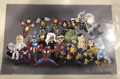 Marvel Universe Art Prints Ryan Sook SIGNED!! | eBay