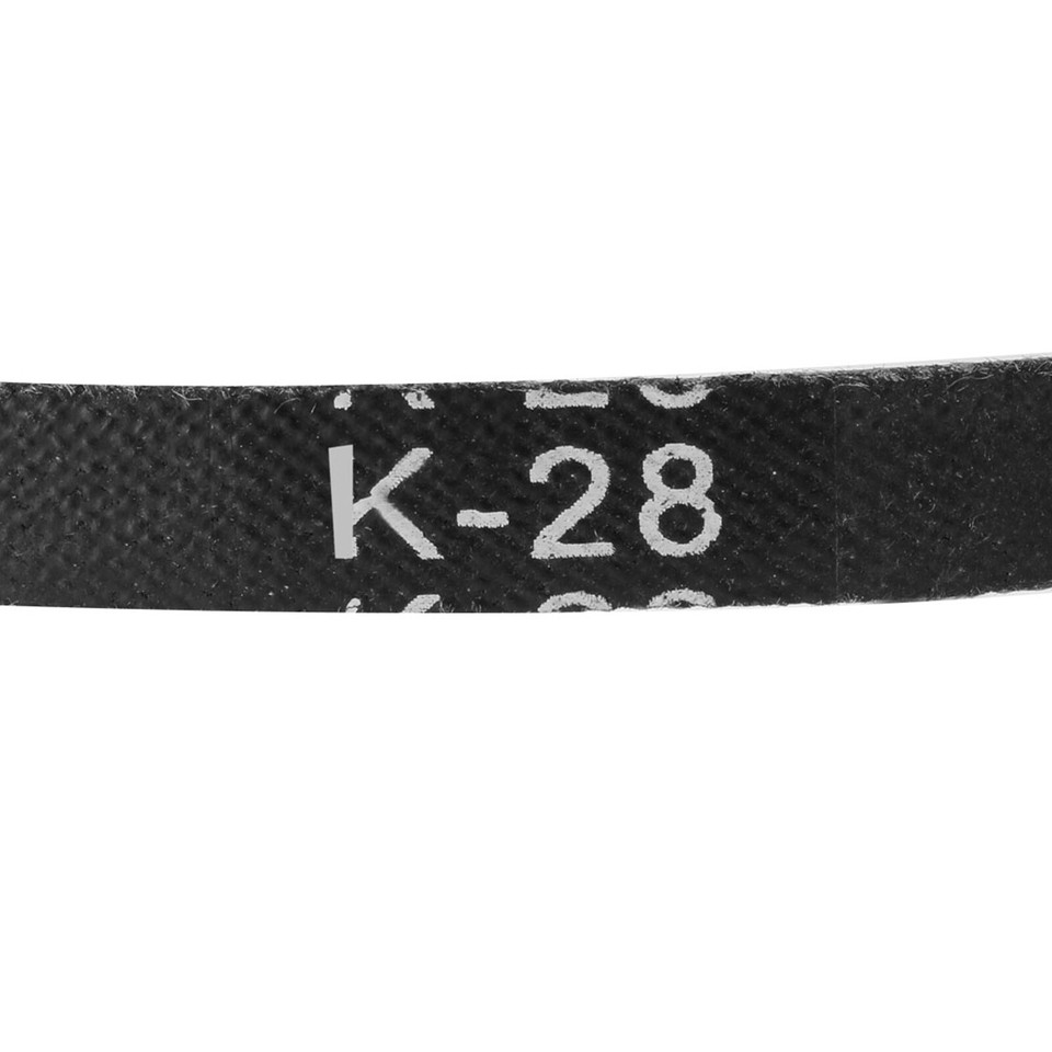 K-28 V Belt Machine Transmission Rubber,Black Replacement Drive Belt | eBay