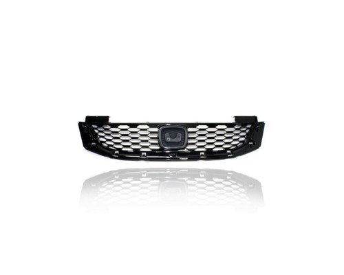 Grille for 13-15 Honda Accord Coupe - Black, With Emblem Provision ...