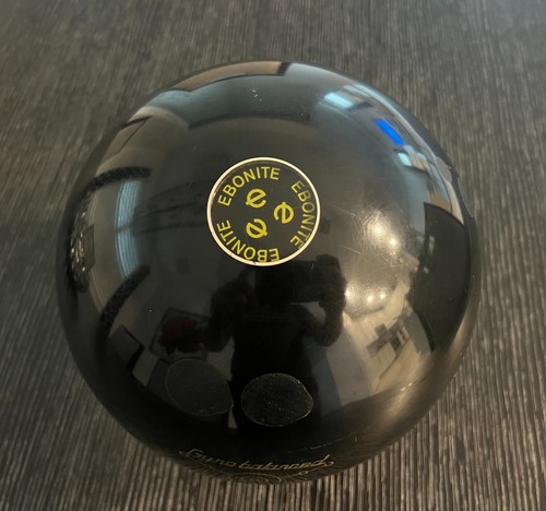 Vintage Ebonite Gyro II Bowling Ball, 14#, Plugged, Resurfaced, Ready to Display | eBay