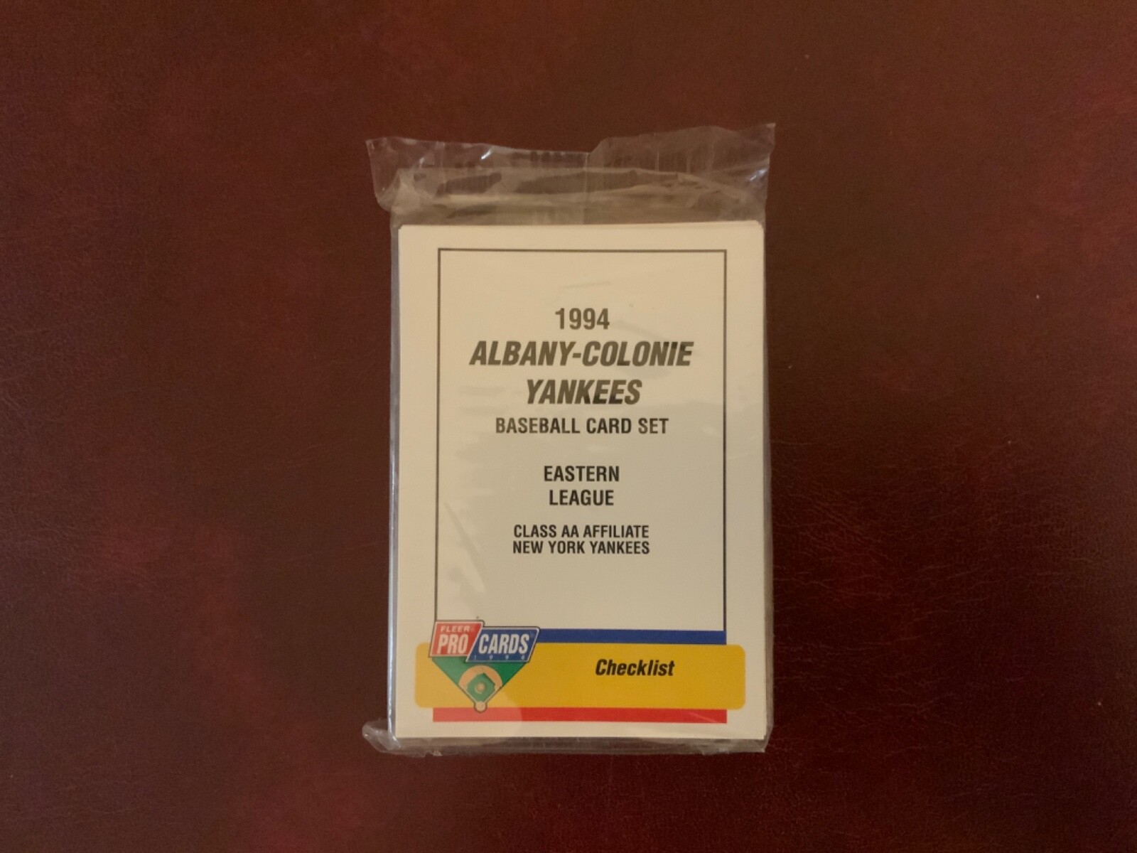 1994 ALBANY-COLONIE YANKEES FLEER PROCARDS MiLB TEAM SET ANDY PETTITTE ...