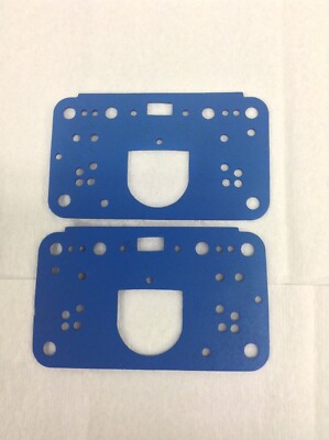 2 PACK Holley 3 Circuit Metering Block Gasket Part # 108-121 Dominator ...
