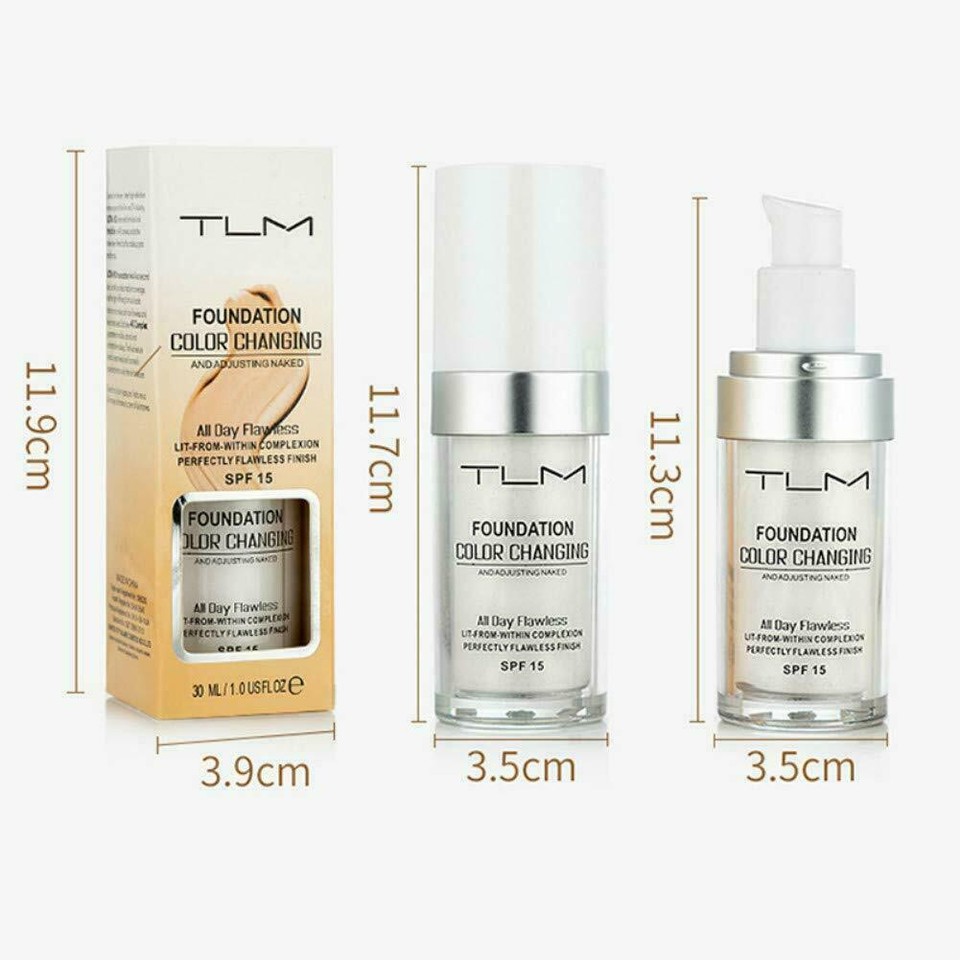 2X TLM Pro Classic Colour Changing Foundation Magic Flawless Concealer ...