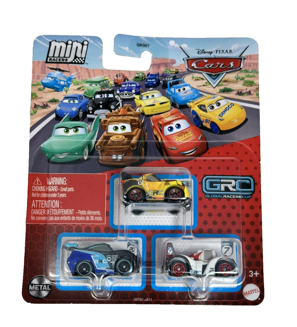 Pixar Cars Disney Mini Racers GRC Miguel Camino Jackson Storm Shu ...