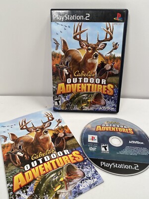 Cabela's Outdoor Adventures (Sony Playstation PS2, 2005) Game Hunting ...