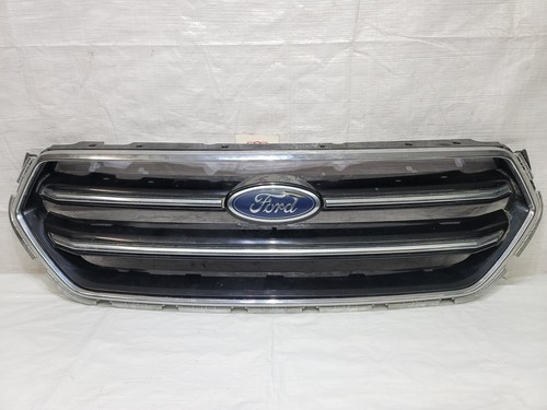 2017-2019 Ford Escape Grille Front Upper Grill Black Chrome OEM ...