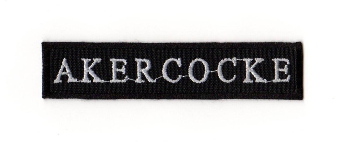 Akercocke Patch | English Extreme Blackened Death Progressive Metal ...