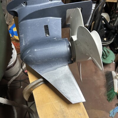 Outboard Lower Unit Skeg Fin Aluminum Welding Repair Yamaha Evinrude ...