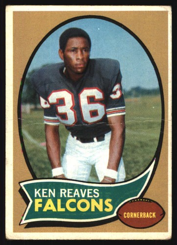 1970 Topps #99 Ken Reaves G RC Rookie Falcons 570078 | eBay