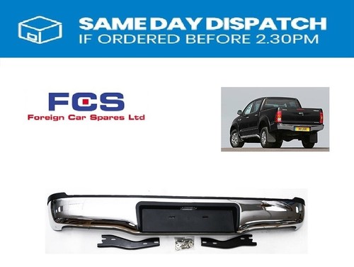 NEW REAR/ BACK CHROME BUMPER fits 2005-2016 TOYOTA HILUX VIGO 52105 ...