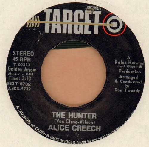 Alice Creech(7" Vinyl)Isn't It A Shame About Jeannie-Target-T 00313-US ...