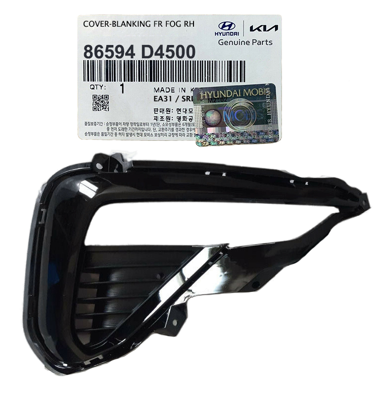 GENUINE 86594D4500 Front Right Fog Light Cover for KIA Optima Hybrid ...