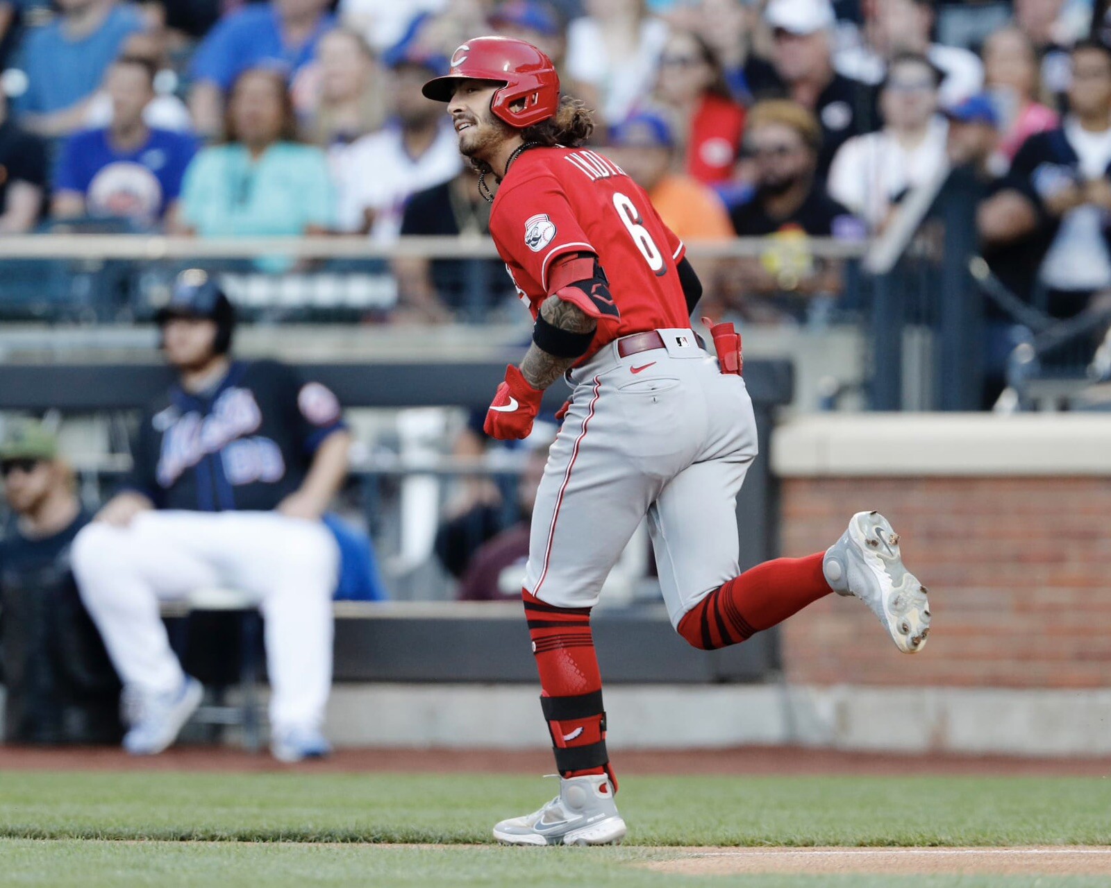 JOHNATHAN INDIA CINCINNATI REDS 8x10 PHOTO | eBay