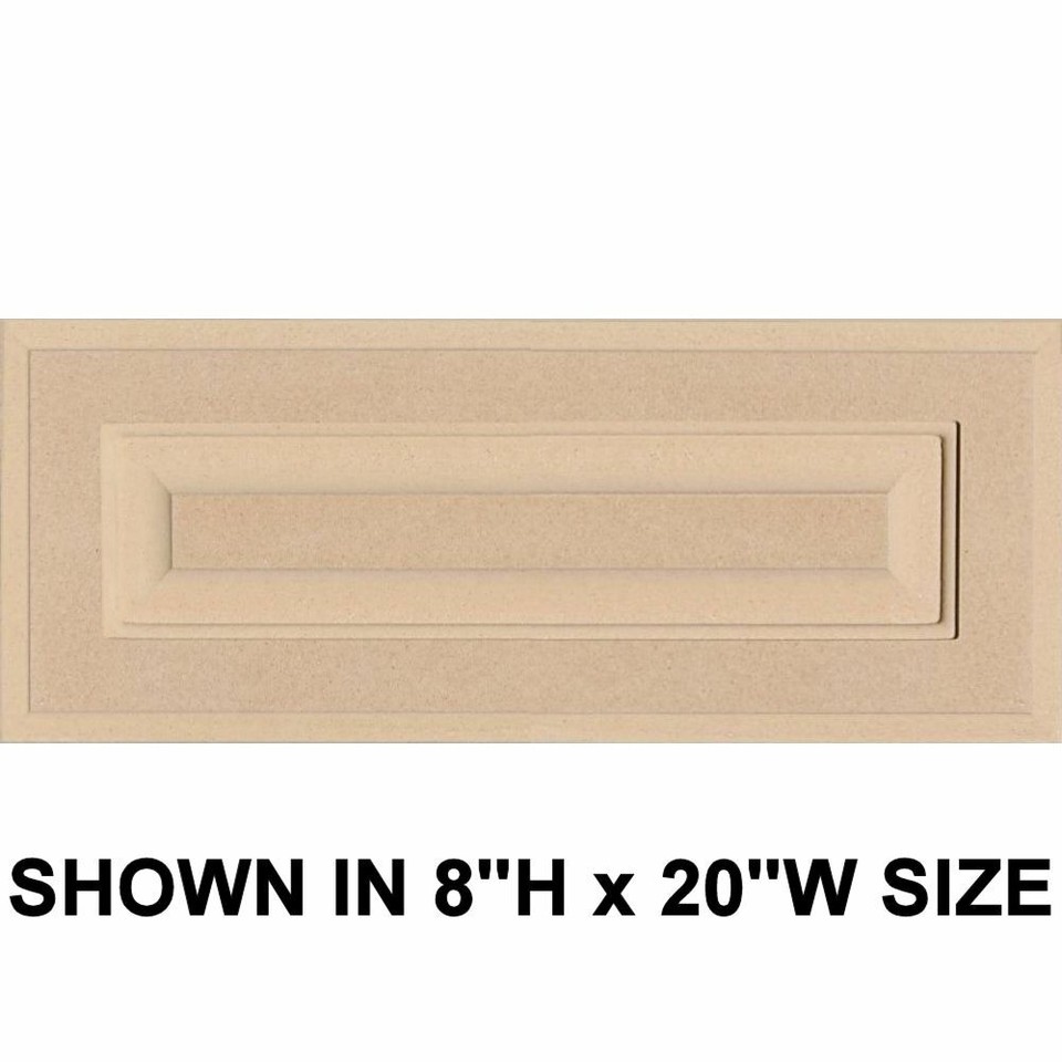 Unfinished MDF Square Raised Panel Drawer Fronts | eBay