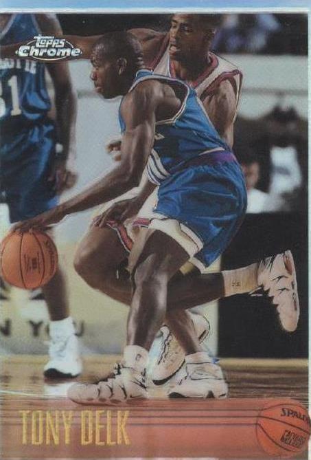 1996-97 Topps Chrome - Tony Delk #155R Refractor (RC) for sale online ...