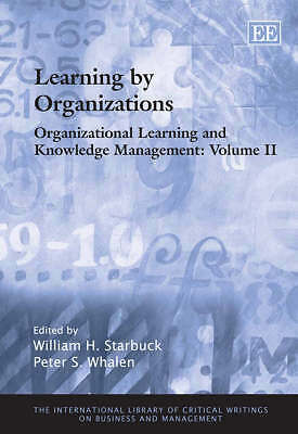 Organizational Learning and Knowledge Management by William H. Starbuck ...