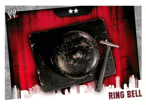RING BELL 2009 Topps WWE Slam Attax Trading Card | eBay