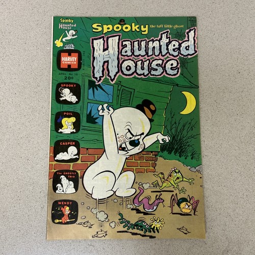 Spooky, The Tuff Little Ghost, Haunted House No# 10 April 1974 Harvey ...
