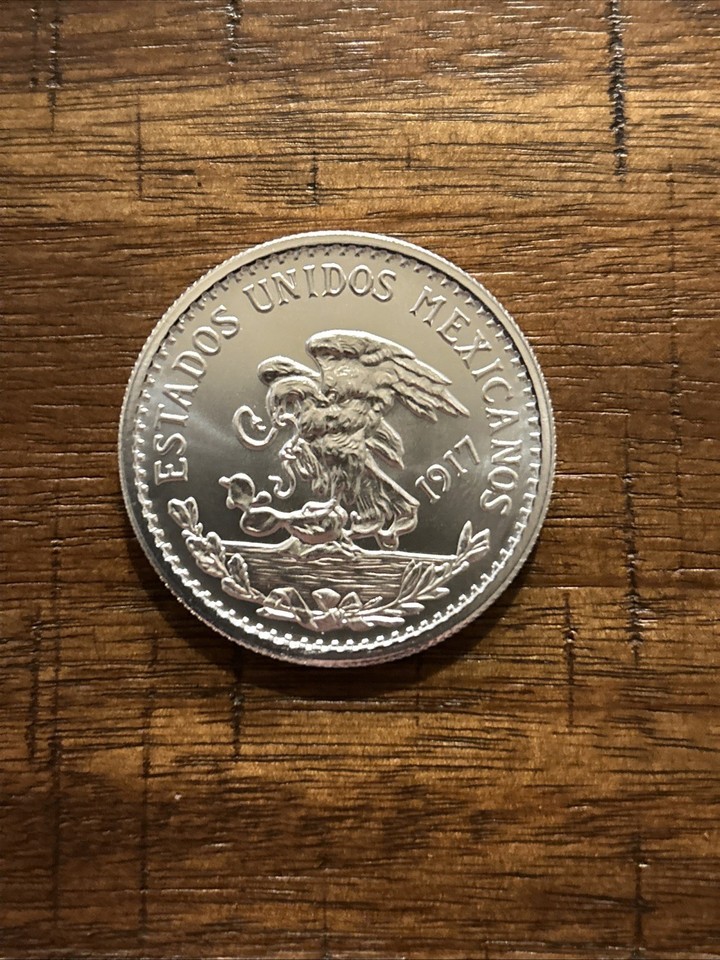 Mexico 20 Pesos Veinte 1 Oz 999 Silver Plata Pura Round Medal Onza NEW ...