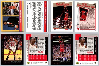 Michael Jordan 4 Card Lot - Chicago Bulls North Carolina Tar Heels UNC ...