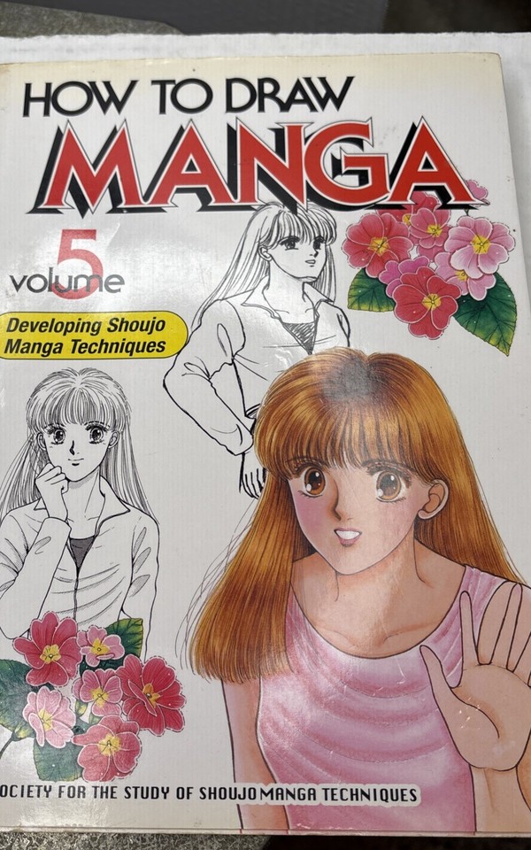 🔥 How To Draw MANGA SET! Lot of 6 Books! 1 2 3 4 5 7 Special! RARE! | eBay