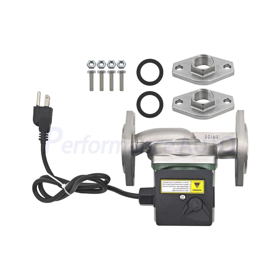 008-SF6 115V 1/25 HP Stainless Steel Circulator Pump Replacement Fits ...
