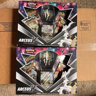 Pokémon TCG Arceus V Figure Collection Box w/Promo Card and Cosmic ...