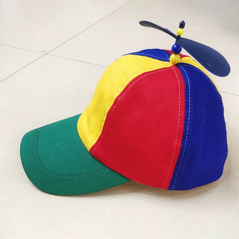 Propeller Helicopter Hat Clown Cap Jester Tweedle Dee Tweedle Dum ...