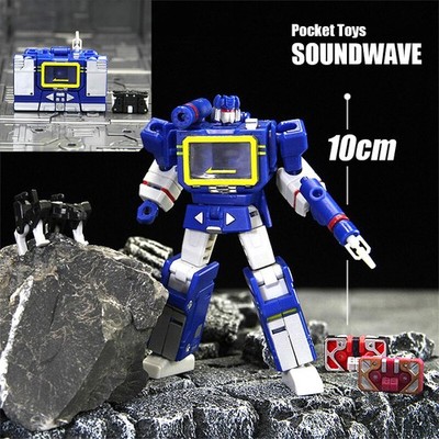 3.5in PocketToys PT04 Tuner.S T.S 04 Soundwave Kit Action Figure Toy ...