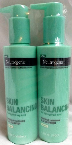 2 Neutrogena Skin Balancing Mattifying & Conditioning Cleanser 6.3 oz ...