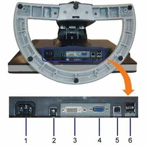 Dell UltraSharp 17" LCD Computer Monitors DVI-VGA 1704fp/1703fp | eBay