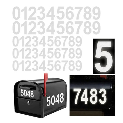 3Pcs Nanofilm License Plate Number Sticker Reflective Invisible Digital ...