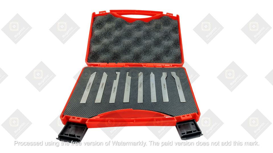 HSS M2 Grade Lathe Form Tool Set-Hard & Ground -Turning, Threading-USA ...