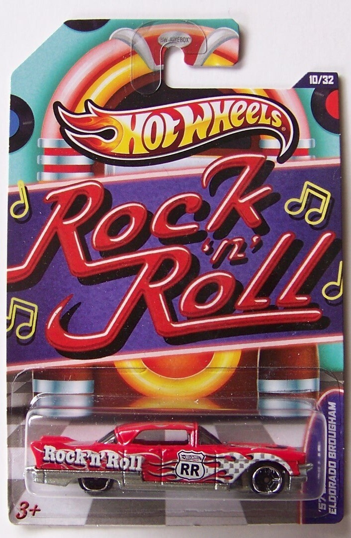 Hot Wheels Rock 'N' Roll '57 Cadillac Eldorado Brougham 10 of 32 | M233 ...