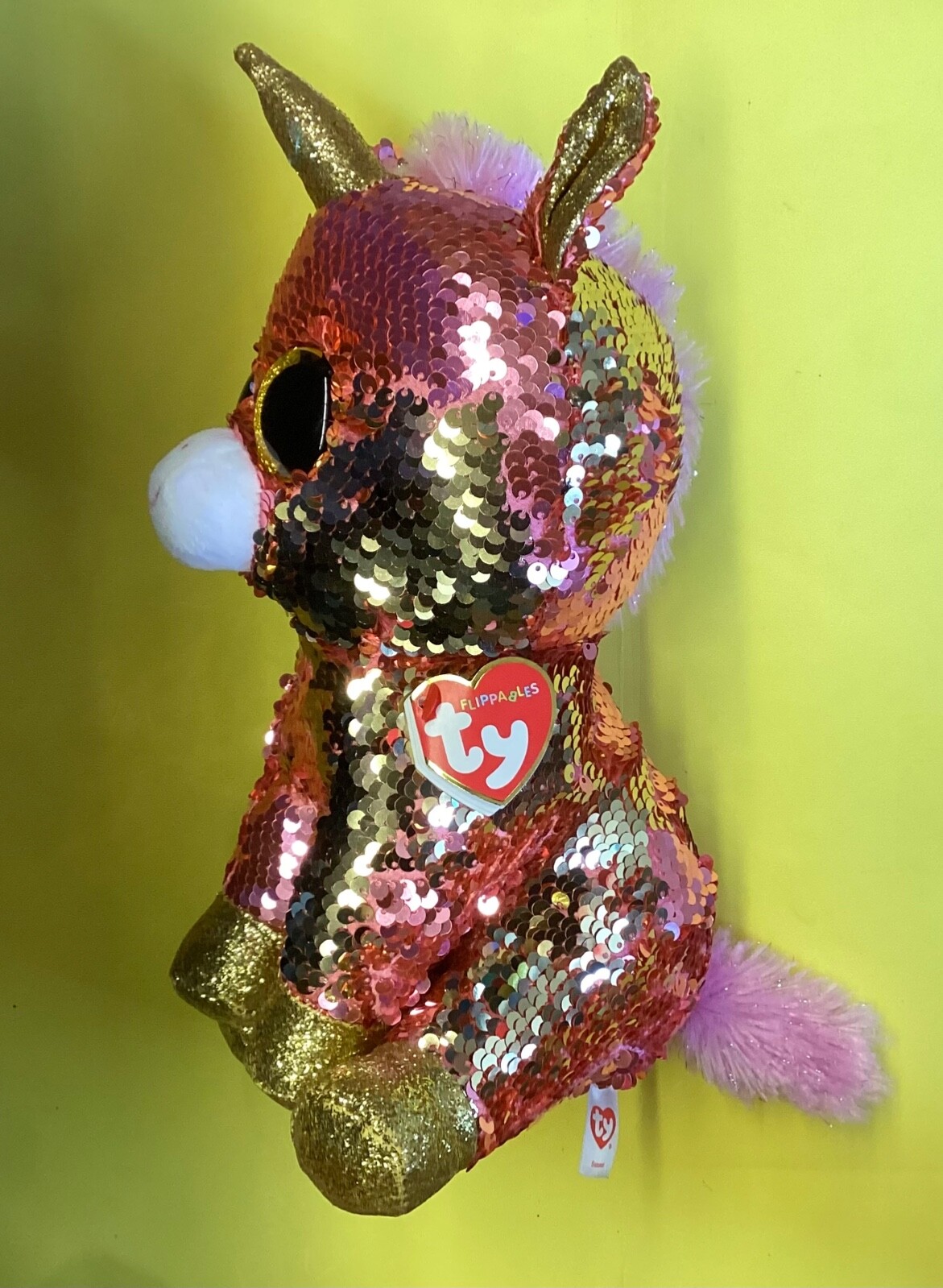 Ty SUNSET the UNICORN FLIPPABLE BUDDY 10” NEW | eBay