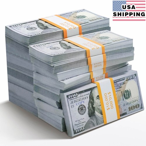USA SHIP 1000PCS Movie Prop $ REPLICA Money QTY100 Bills! Best Quality ...