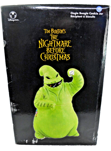 Rare Nightmare Before Christmas Oogie Boogie with Dice Cookie Jar 14 ...