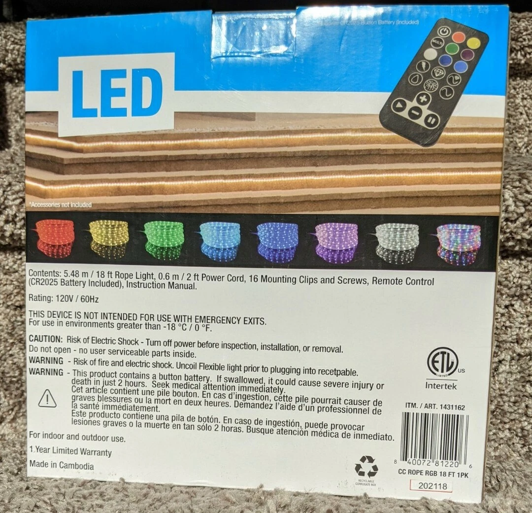 Intertek Led Lighting Strip Manual | Shelly Lighting