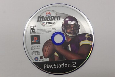 Madden NFL 2002 (PS2, 2001) Disc Only | eBay