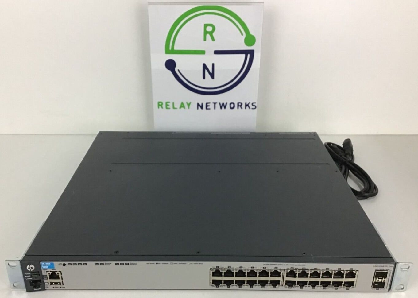 HP J9575A E3800-24G-2SFP+ Switch 1 x J9577A 4-port Stacking Module | eBay