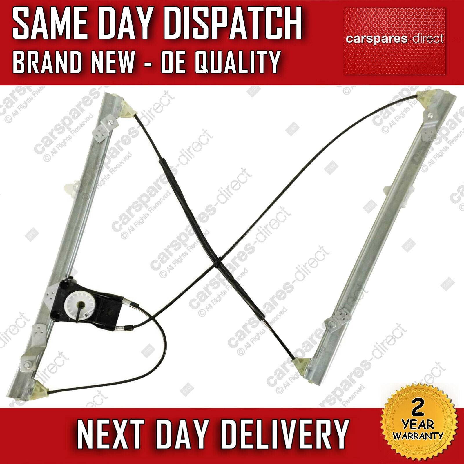 FOR JAGUAR XF 08-15 WINDOW REGULATOR FRONT RIGHT DRIVER SIDE ELECTRIC ...