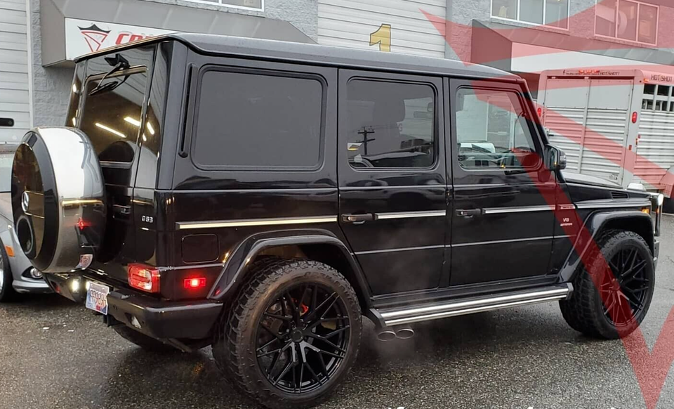 24x10 Avant Garde M520R Wheels For Mercedes G wagon G500 G550 G55 Gloss ...