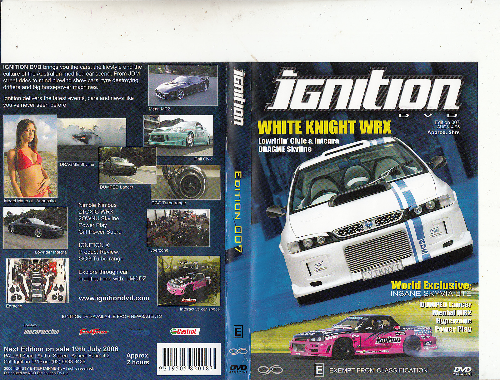 Ignition-Edition 007-White knight WRX-Insane Skyvia Ute-2006-Car ...