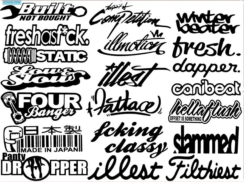 Hellaflush Stickers Pack