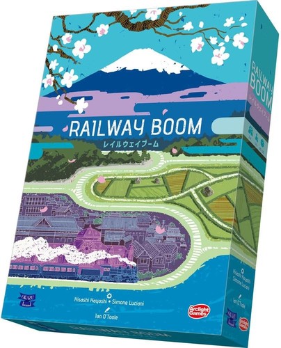 Arclight Railway Boom Board Game 2-4P 60-120 Min 14+ English Rules Book ...